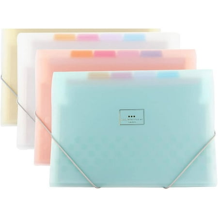 7 Pockets A4 Macaron Color Epanding le Folder rdion Document Organizer ...
