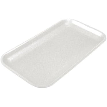 2SW(500PCS), 2S White Foam Meat Trays - Walmart.com