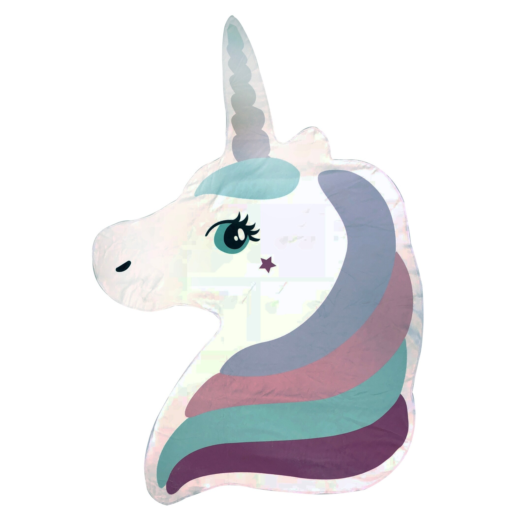 Unicorn Cut Out Towel - Walmart.com