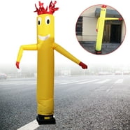 Burgundy 20ft Tall Inflatable Tube Man Air Powered Dancing Puppet for ...