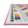 Rugs.com Aruba Outdoor Collection Rug – 2' x 3' Pink Low-Pile Rug ...