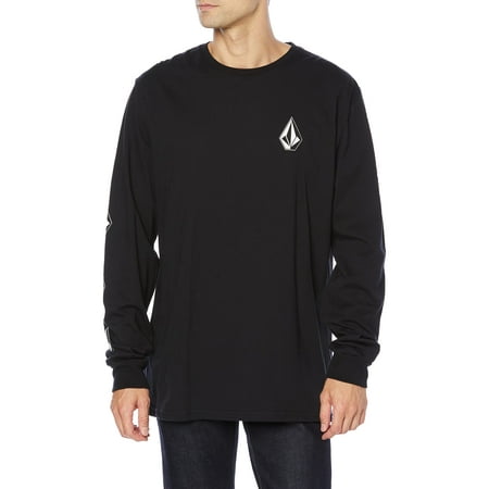 Volcom Men's Iconic Stone Long Sleeve Tee Black | Walmart Canada