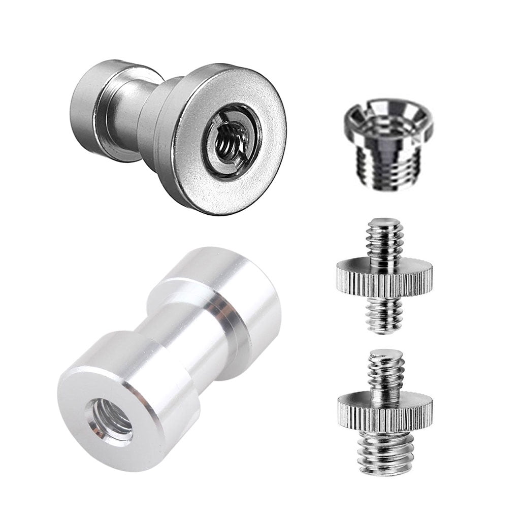 Metal Threaded Screw Adapter Screw Converter for DSLR Camera Tripod ...