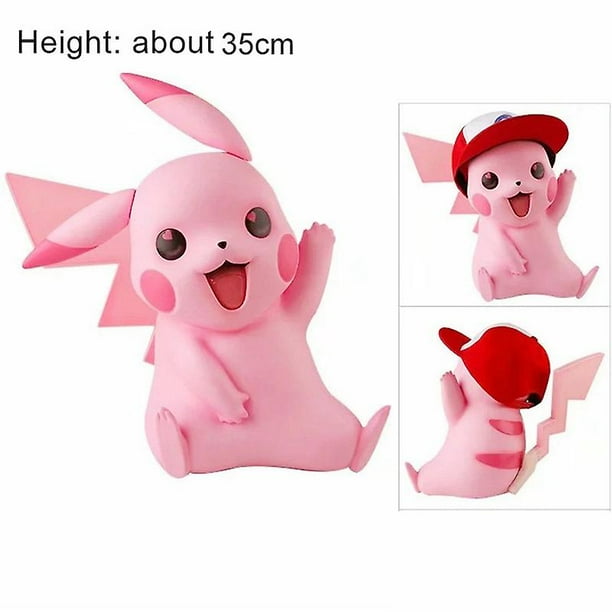 Pokemon Pikachu Bulbasaur Mewtwo Big Size 40cm 1:1 Statue Action Figure ...