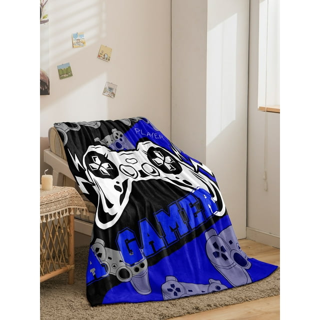 Lightweight Gaming Controller Bed Blankets Gifts for Boy Kids Girls ...