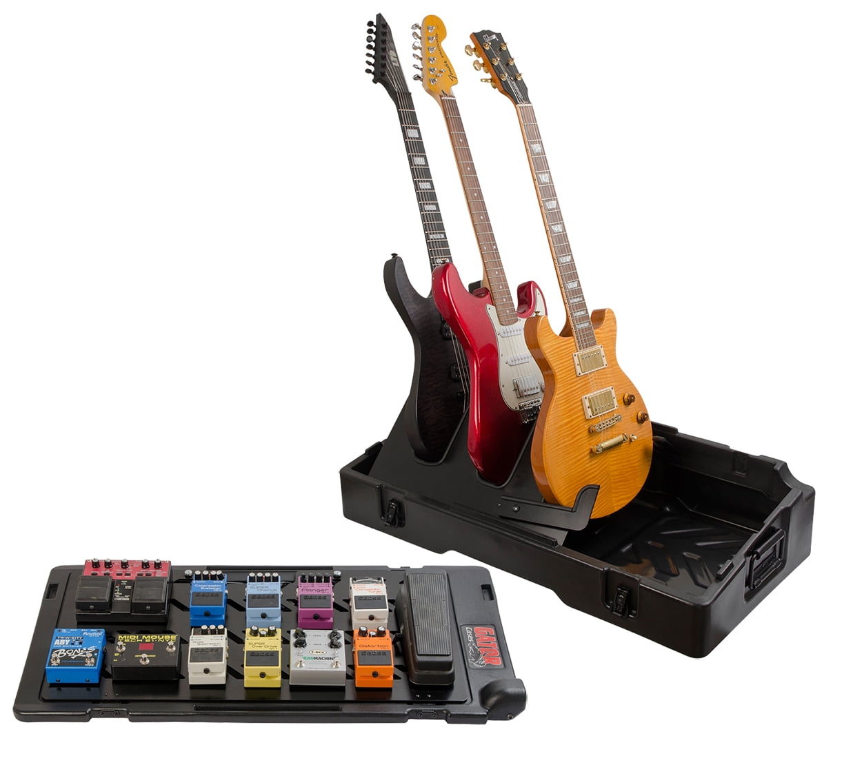 Gator Gig-Box Pedal Board and Guitar Stand - Walmart.com