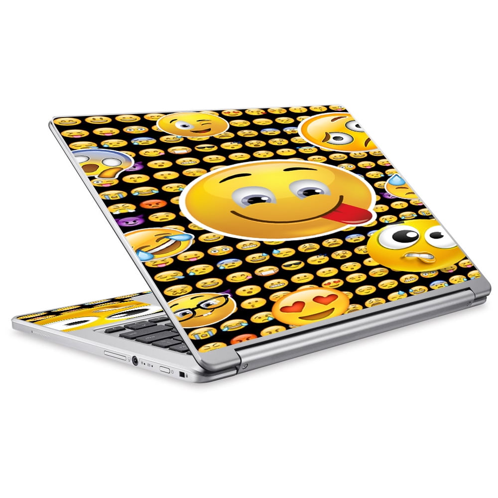 Skins Decals For Acer Chromebook R13 Laptop Vinyl Wrap Silly Emojis skins-decals-for-acer-chromebook-r13-laptop-vinyl-wrap-silly-emojis