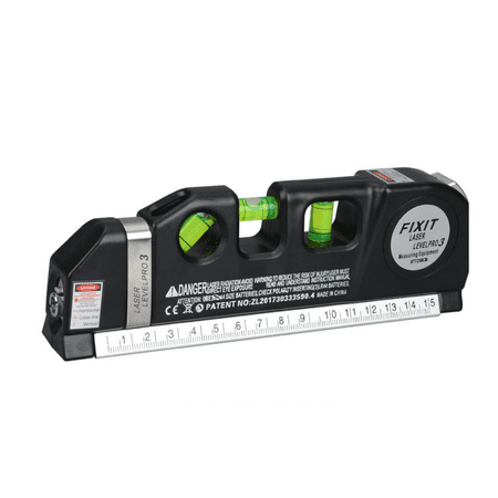 Surrme Laser Level, Multipurpose Cross Line Laser 8 feet Measure Tape ...