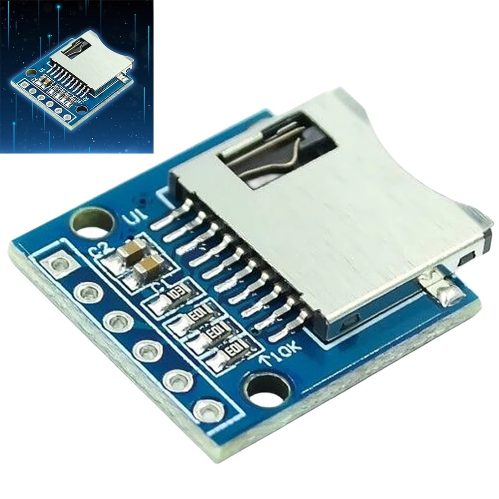 Tablero Expansión Almacenamiento Módulo SPI 5V 3.3V Escudo Memoria 6 ...