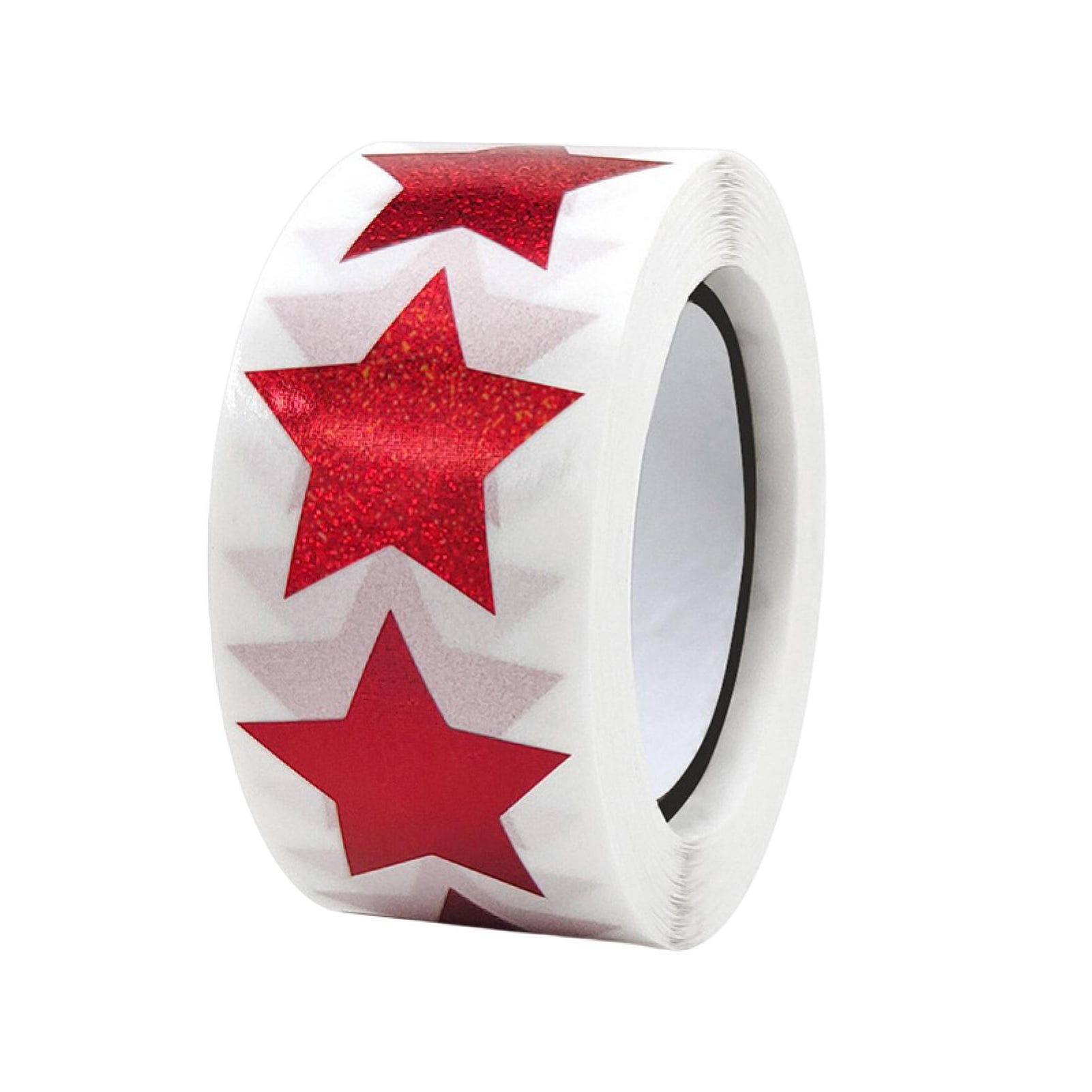 huanledash 1 Roll Star Sealing Stickers Flash Gradient Color Self ...