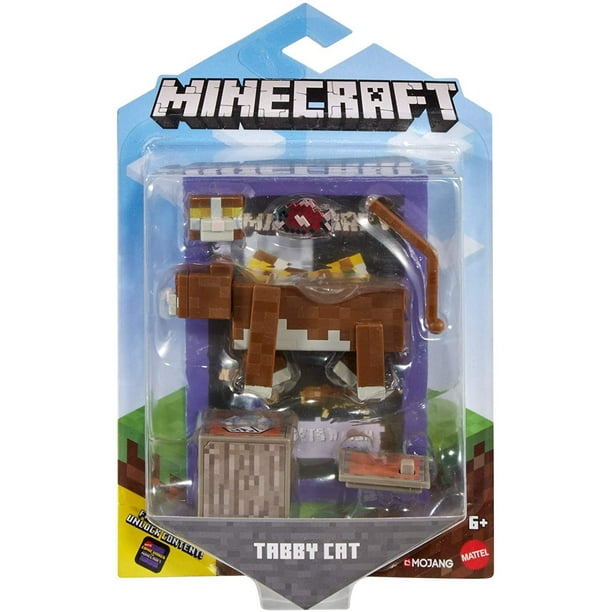 Minecraft Comic Maker Tabby Cat Action Figure - Walmart.com