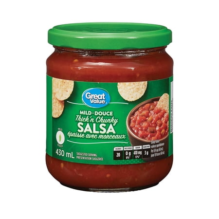 Great Value Thick'N Chunky Mild Salsa - Walmart.ca