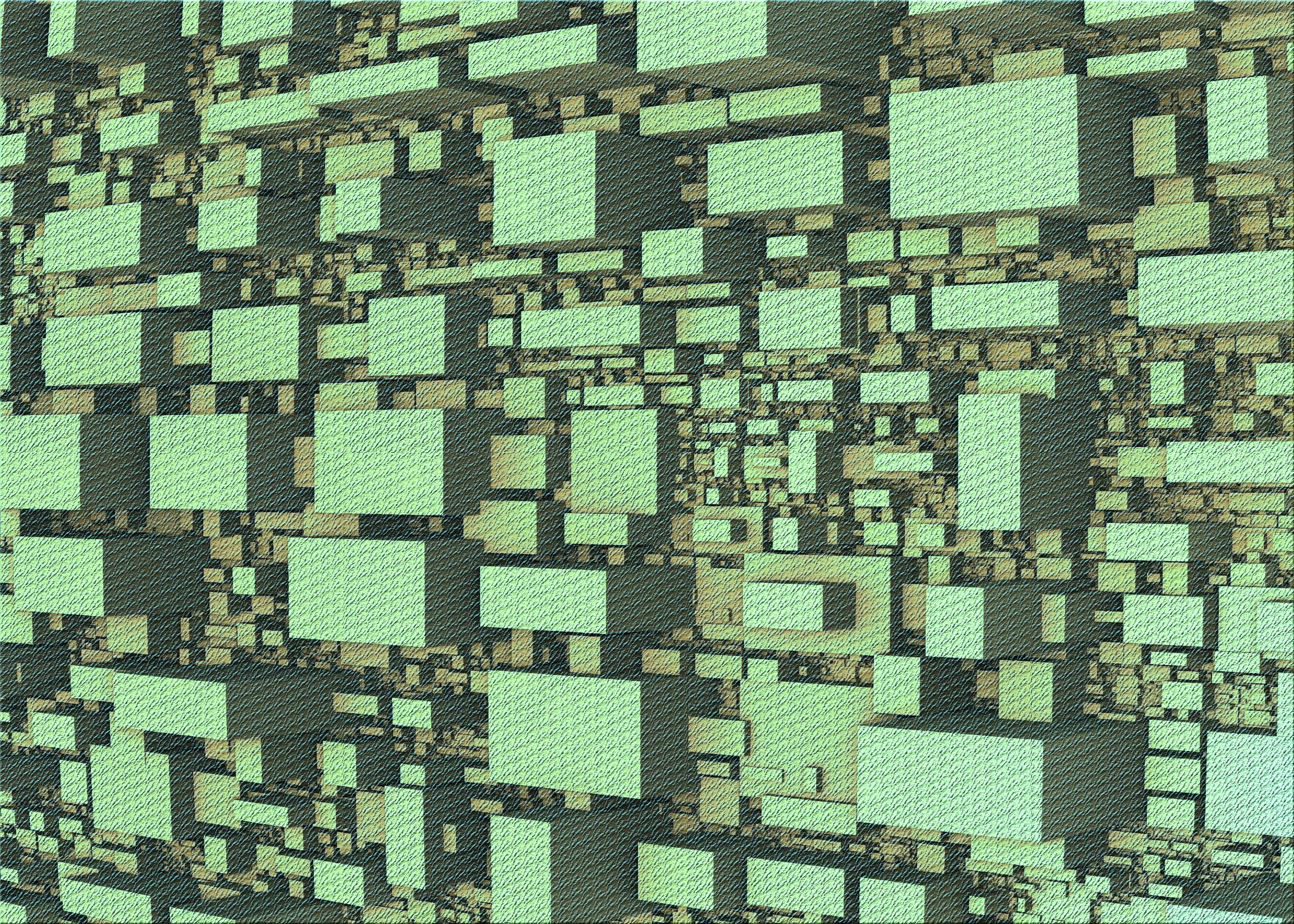 Ahgly Company Indoor Rectangle Patterned Medium Forest Green Area Rugs ...