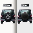 33" Tire Cover with Camera Hole, for Jeep Wrangler JL with Back-up ...