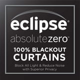 Eclipse Absolute Zero Velvet 100% Solid Blackout Home Theater Curtain ...