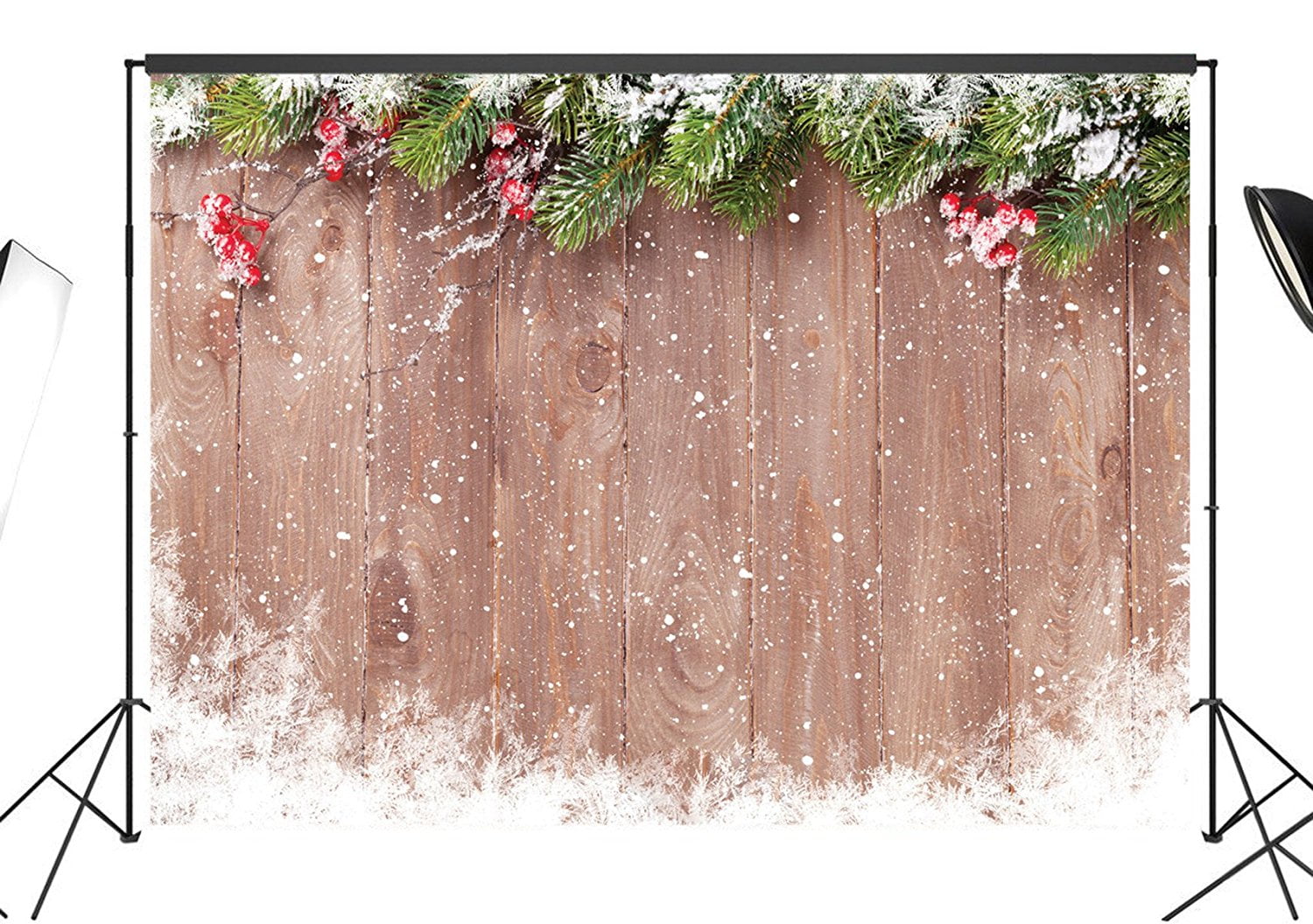 GreenDecor Polyster 7x5ft Christmas Backdrop Wood Board Theme ... GreenDecor Polyster 7x5ft Christmas Backdrop Wood Board Theme ...