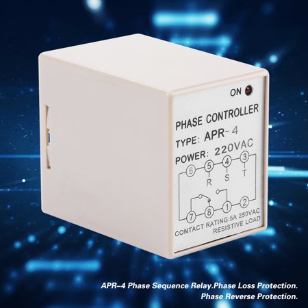 Phase Sequence Protection Relay,APR-4 Phase Loss Reverse Phase Sequence ...