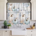 Kitchen Window Curtains Valance and Tier Set, Thanksgiving Fall ...