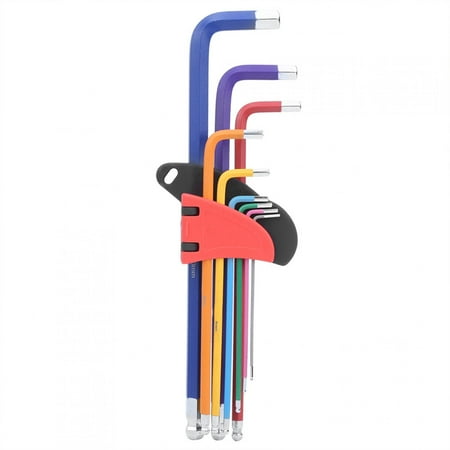 Hex Wrench Wrench Set, Metric Star Long Arm Ball End Hex Wrench Set ...