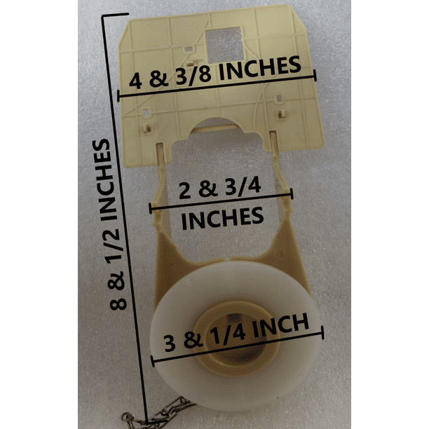 Toto THU128 Replacement Counter-Balanced Flapper Flush Valve with ...