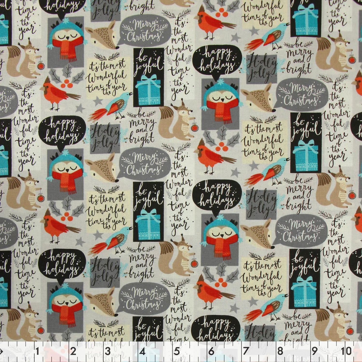 Click here for Fabric Creations Multi Christmas Adventure Cotton... prices