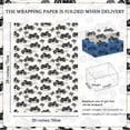 12 Sheet Motorcycle Wrapping Paper Gift Wrap Paper Bulk Folded Flat ...