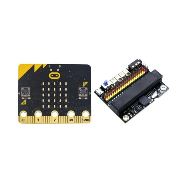 BBC Microbit Go Paquete de Principiante con MicroBit BBC IO V2.0 Placa ...