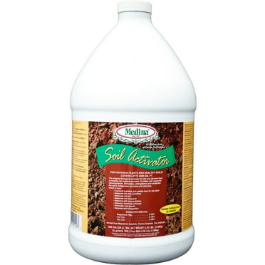 Medina Soil Activator Organic Liquid Soil Activator Fertilizer, 1 gal ...