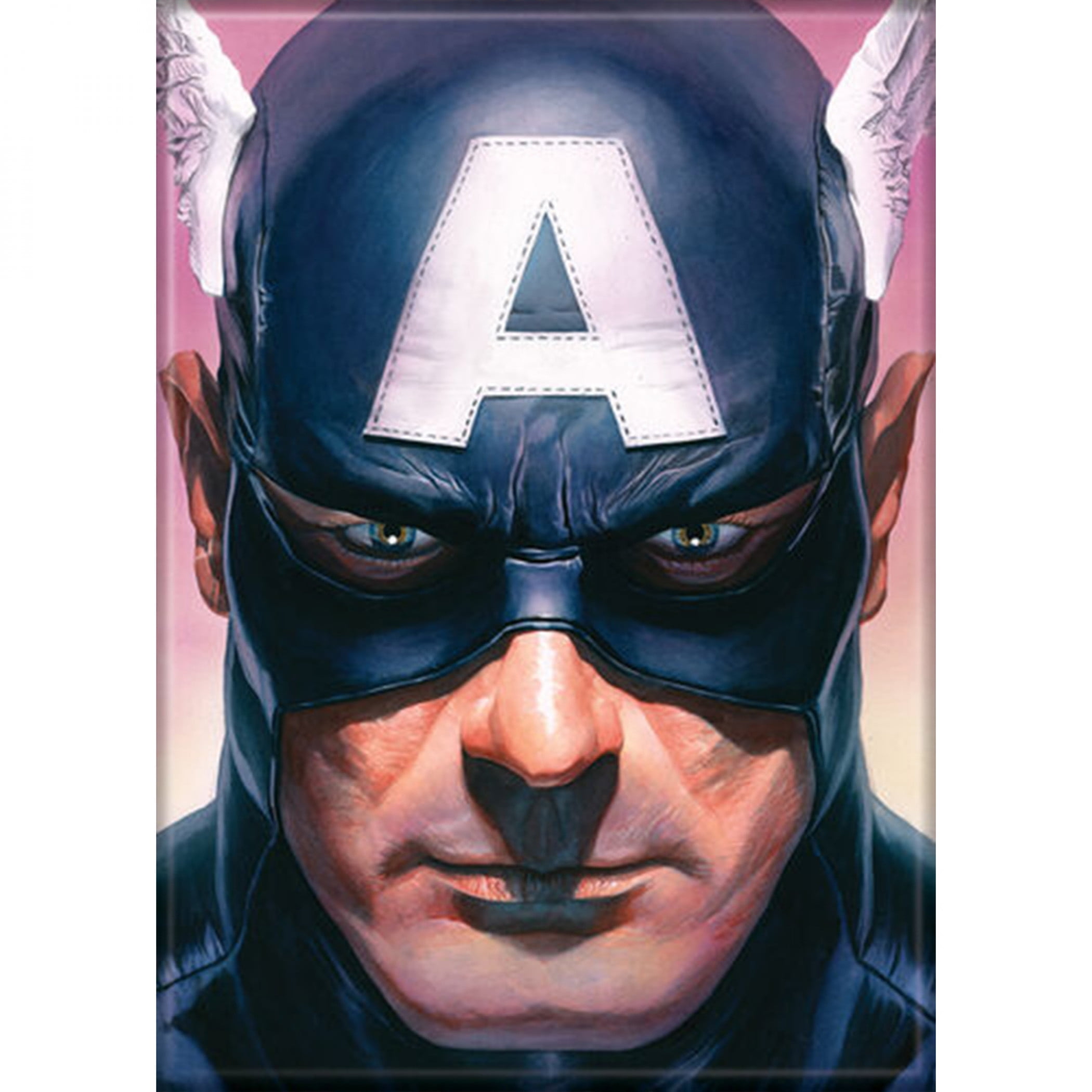 Marvel Comics Avengers Captain America Character Portrait Magnet Blue 2 ...