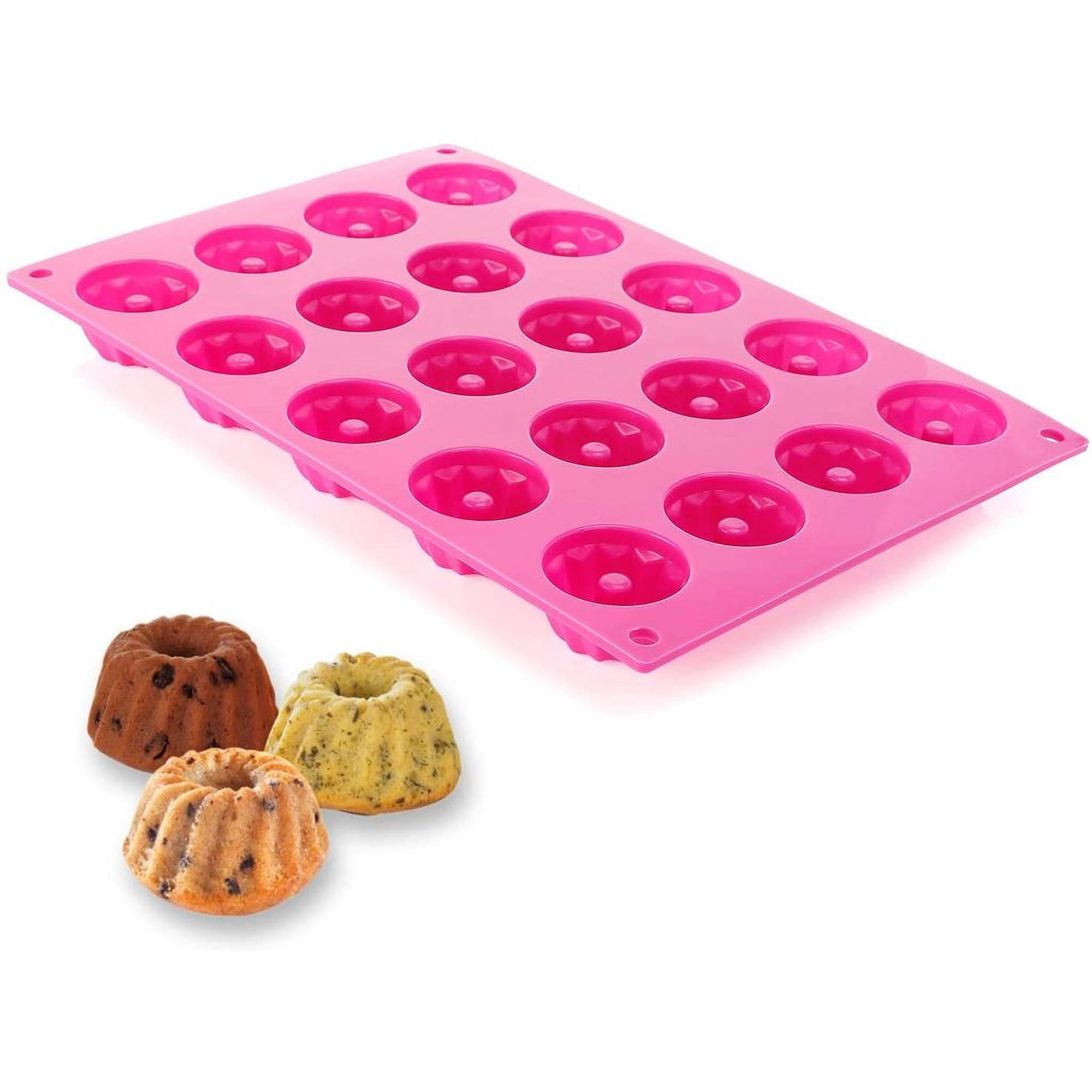 Click here for Dutchman Silicone Mini Donut Pan  Heat Resistant F... prices