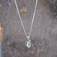 5 Carat Natural Pear Cut Aquamarine Gold Plated Jewelry Sterling Silver ...