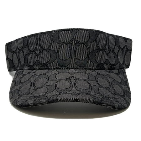 COACH Men's Signature Visor (Black Signature) | Walmart Canada