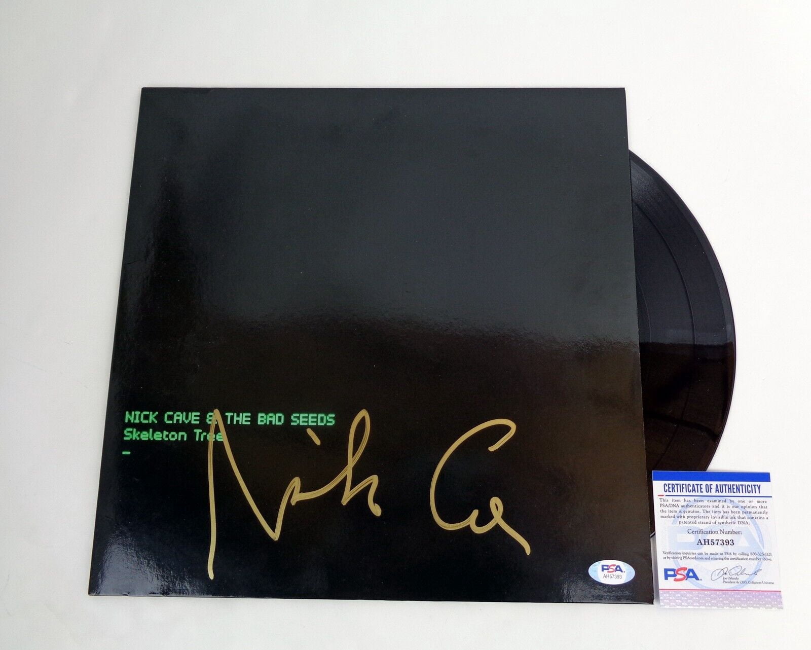 Nick Cave Signed Autograph Skeleton Tree Vinyl Record Album PSA/DNA COA ...