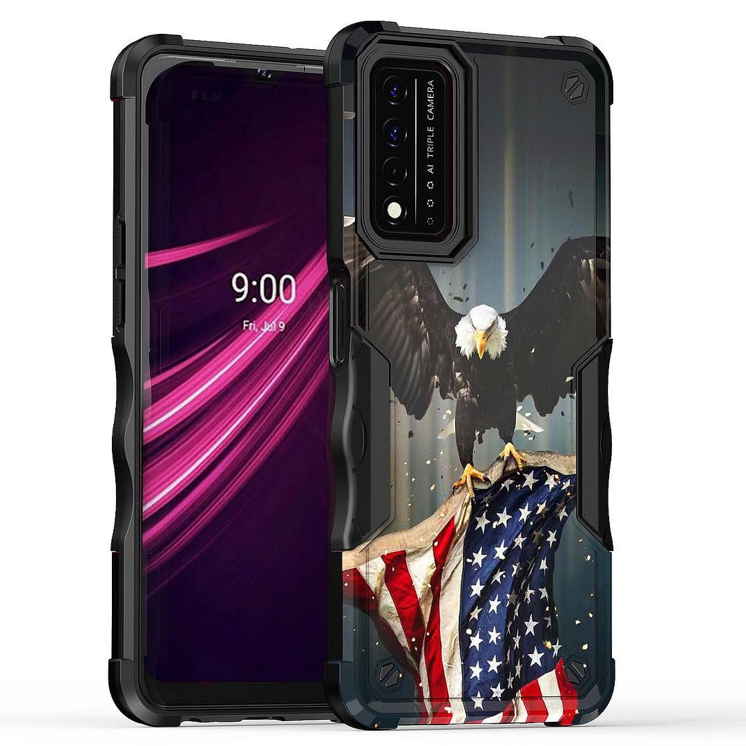 Cass Creations Case Compatible for T-Mobile REVVL V+ PLUS 5G, Hybrid ...