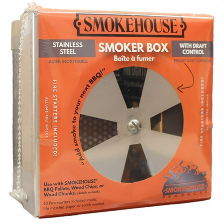 Smokehouse Smoker Box with Draft Control - Walmart.com