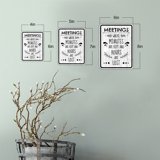 Portrait Round Plus Meetings Where Minutes Are Kept And Hours Are Lost ...