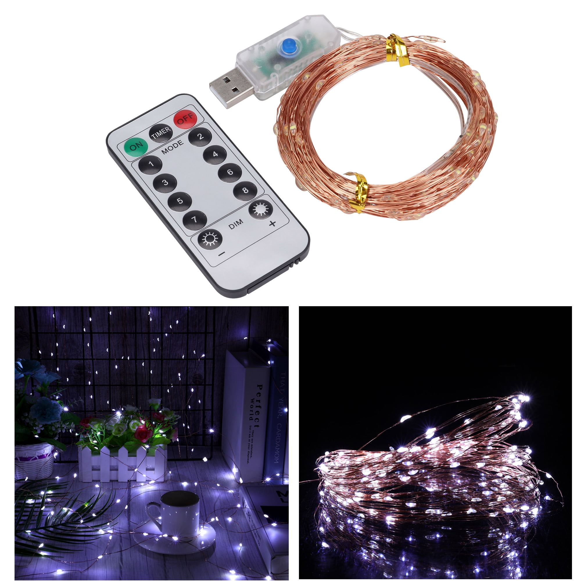 LELINTA LED String Lights USB Power Strip Lights Energy Led Lights ...