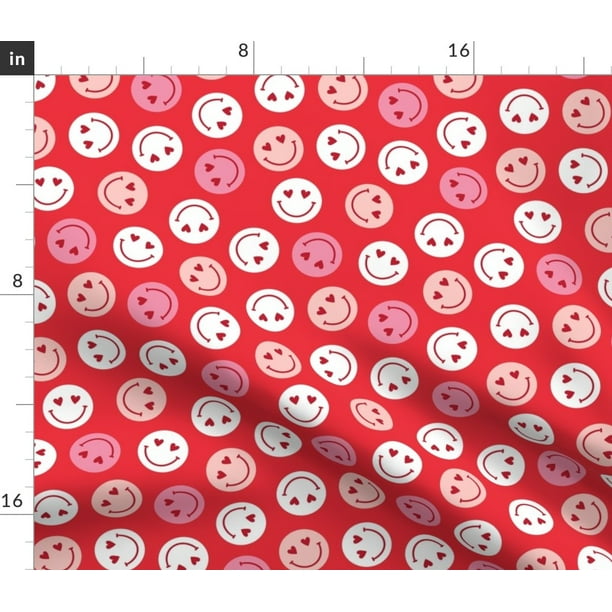 Smiley Face Fabric