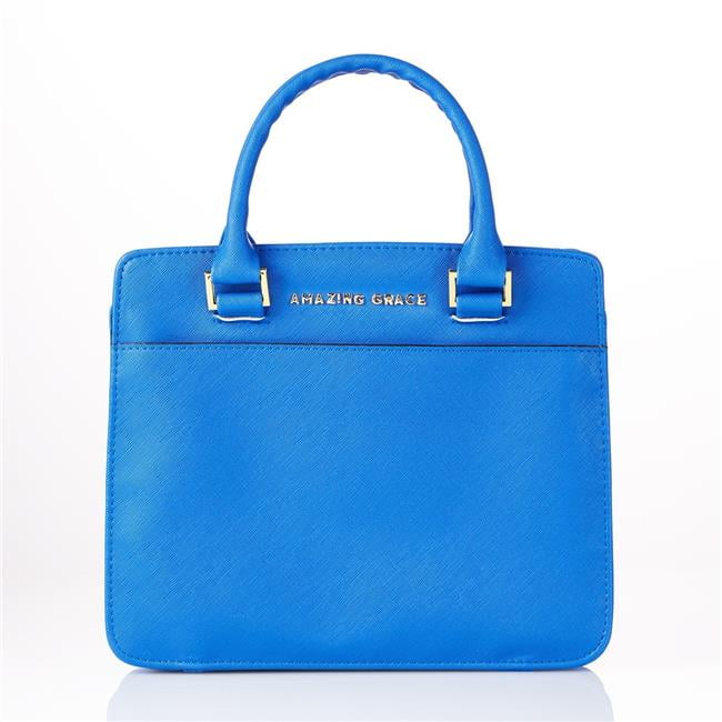 Bible Cover - Amazing Grace-Purse Style, Blue - Medium - Walmart.com