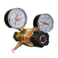Argon CO2 Regulators Double Gauge Gas Bottle MIG TIG Welding Flow Meter ...