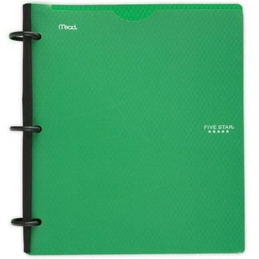 Five Star Flex 1" Hybrid NoteBinder, Black (72009) - Walmart.com