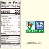 Bob's Red Mill Dry Uncooked Pearl Barley, Premium Quality, 30 oz Pkg ...