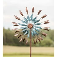 OS Home and Office Model 622253 Copper Pinwheel Wind Spinner - Walmart.com