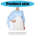 Simple Evening Shawl Multiuse Shoulder Wrap Easy Slip On Design Scarf ...