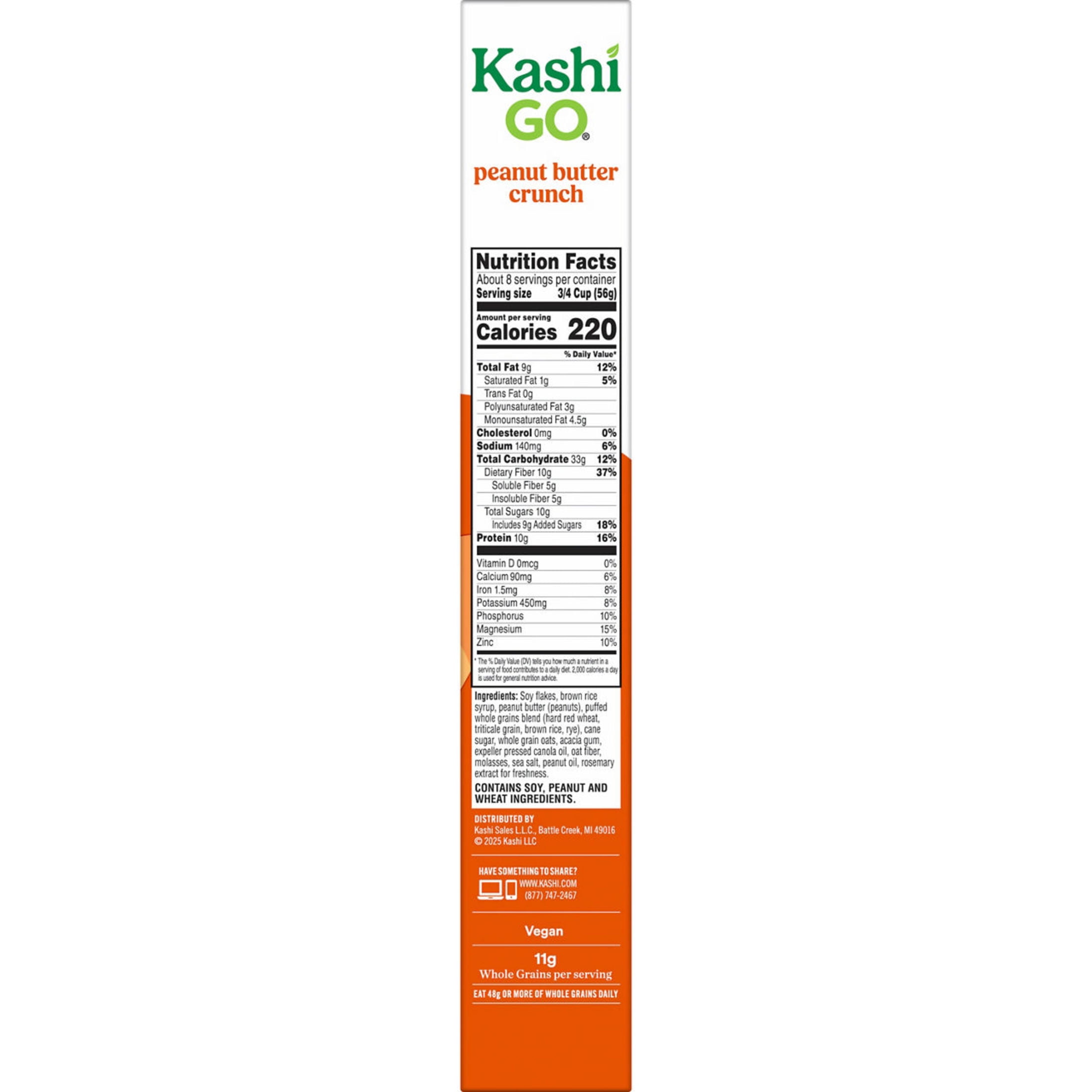 Kashi Nutrition Label