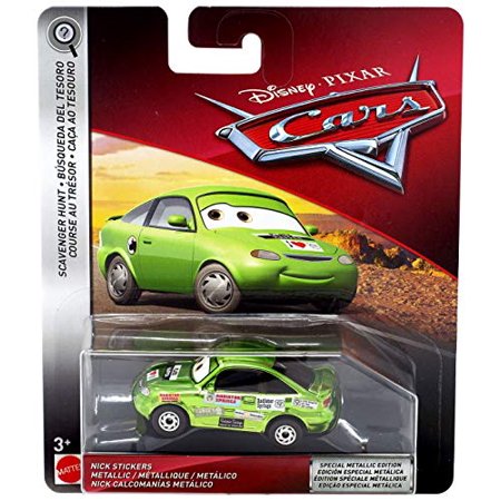 Disney Pixar Cars Metallic Nick Stickers | Walmart Canada