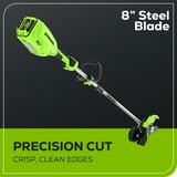 Greenworks 60V 8" Edger with (1) 2.5Ah Battery & Charger 2703302 ...