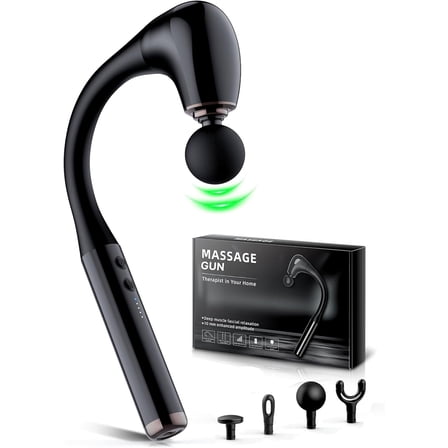 Everlast Beast Deep Tissue Massage Gun, 6-Speed, Rechargeable, Black ...
