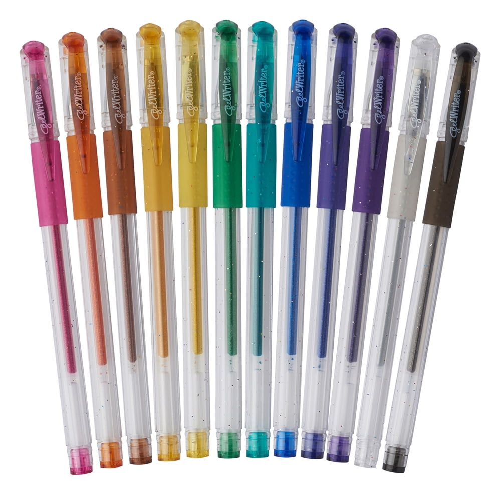 GelWriter 12 Count Gel Pens Glitter Set Of 12 Walmart GelWriter 12 Count Gel Pens Glitter Set Of 12 Walmart