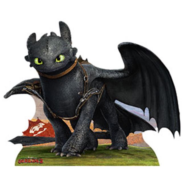 Star Cutouts SC736 Toothless Dragon Cardboard Stand Ups - Walmart.com